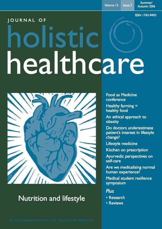 Journal of Holistic Healthcare & Integrative Medicine - British ...