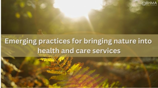 Emerging practices for bringing nature into health and care services ...