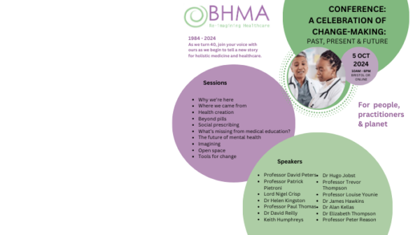 BHMA - British Association for Holistic Medicine & Health Care