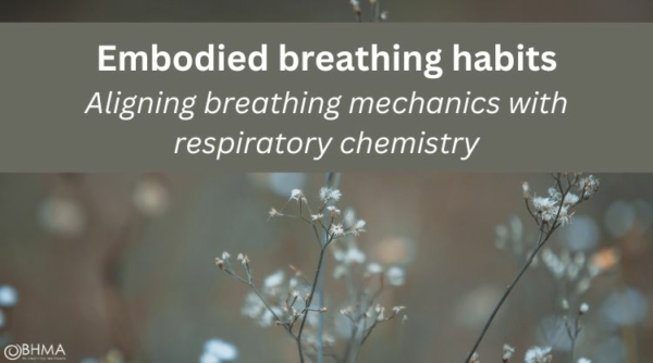 Embodied breathing habits: Aligning breathing mechanics with ...